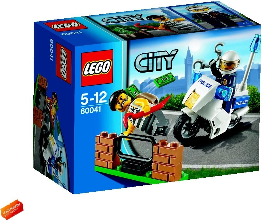 LEGO City Nusikaltėlio gaudymas, 5-12 metų vaikams (60041) kaina ...