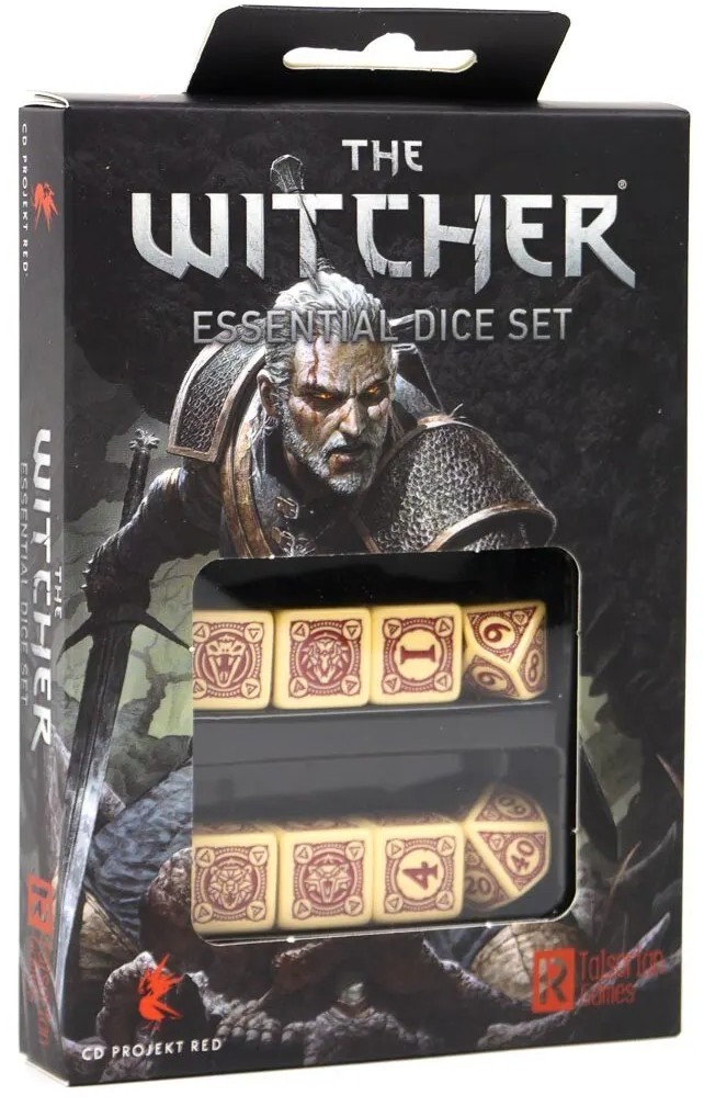 The Witcher TRPG: Essentials Dice Set, CD PROJEKT RED kaina | Kaina24.lt